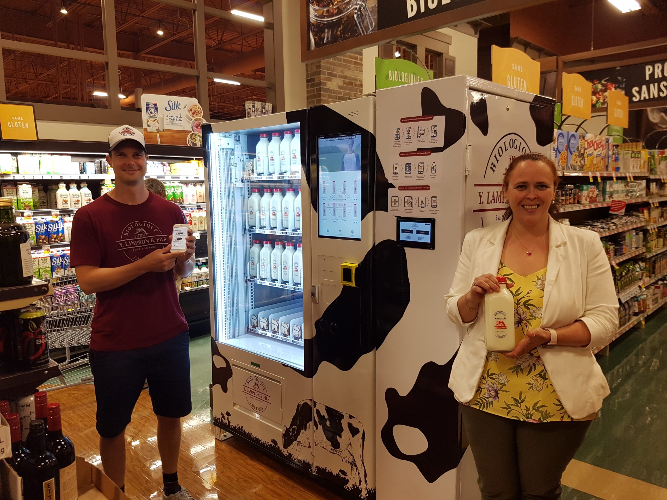 Une machine distributrice… de lait - L’Hebdo du St-Maurice