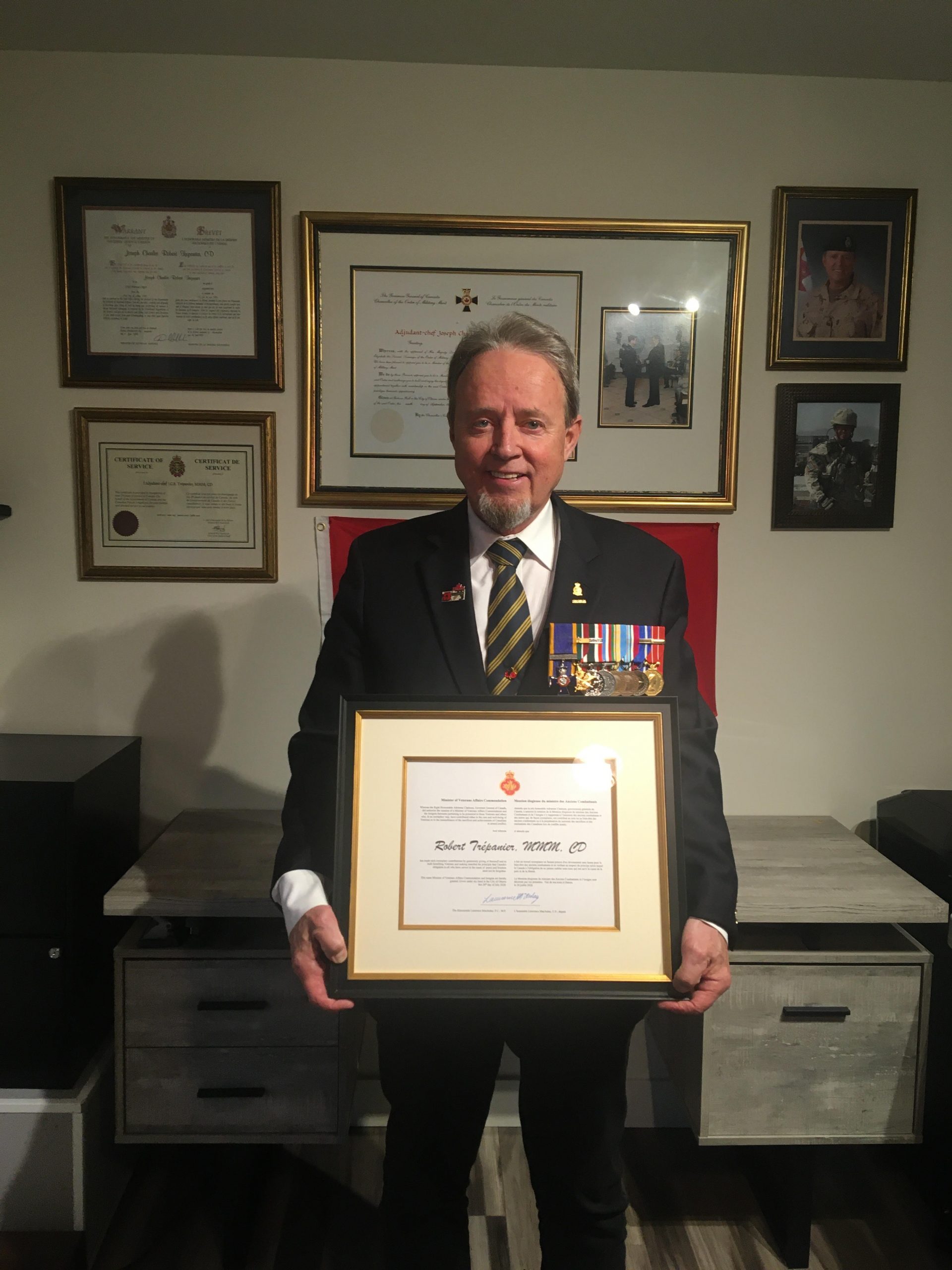 Une mention élogieuse pour Robert Trépanier - L’Hebdo du St-Maurice