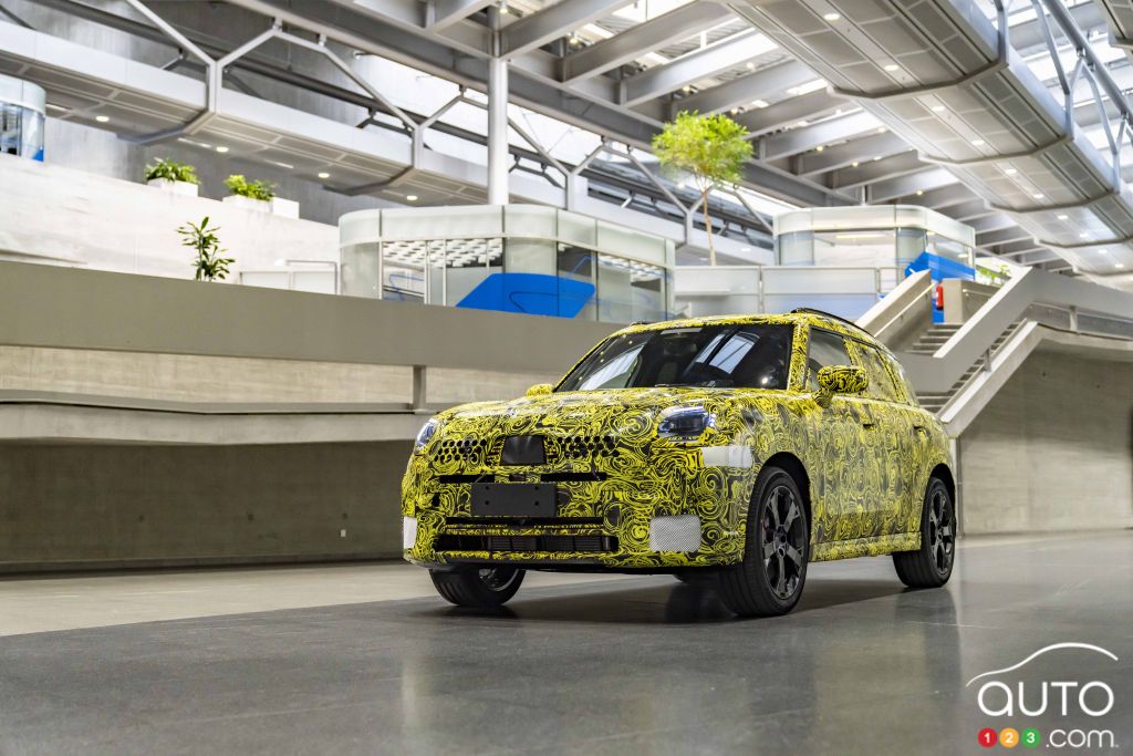 Mini Countryman 2025 : un premier aperçu du plus grand Mini - L’Hebdo ...