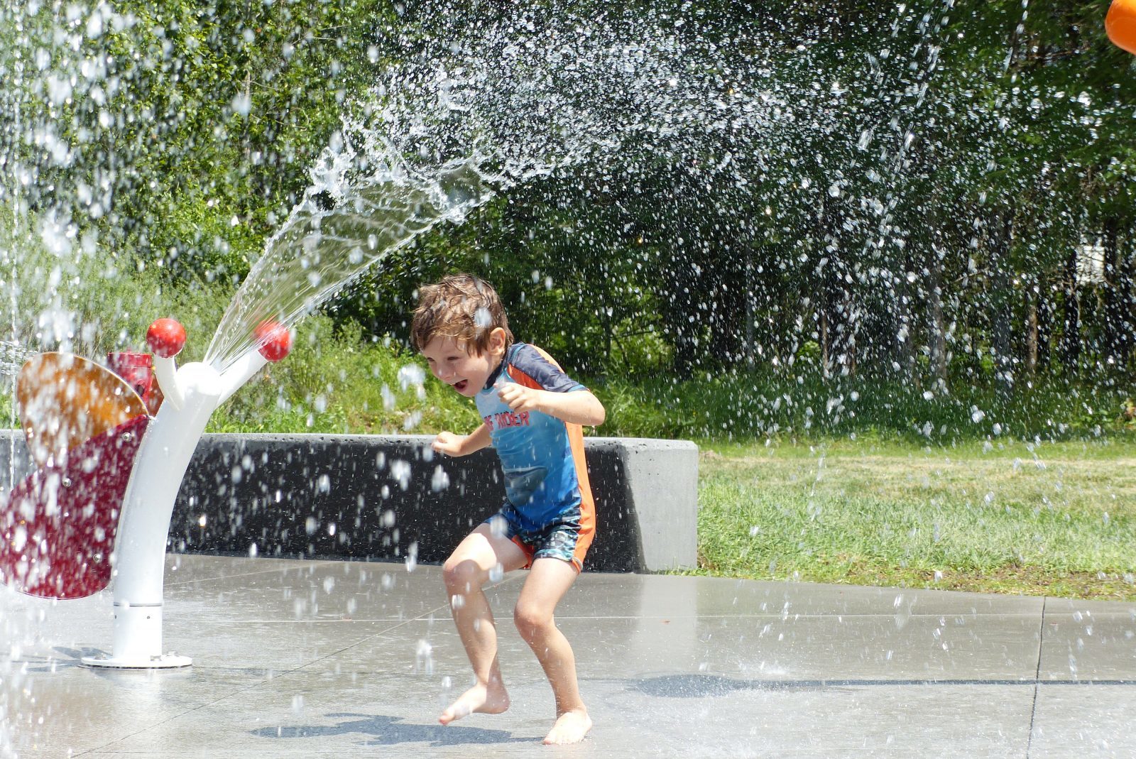 Ouverture hâtive des jeux d'eau - L’Hebdo du St-Maurice
