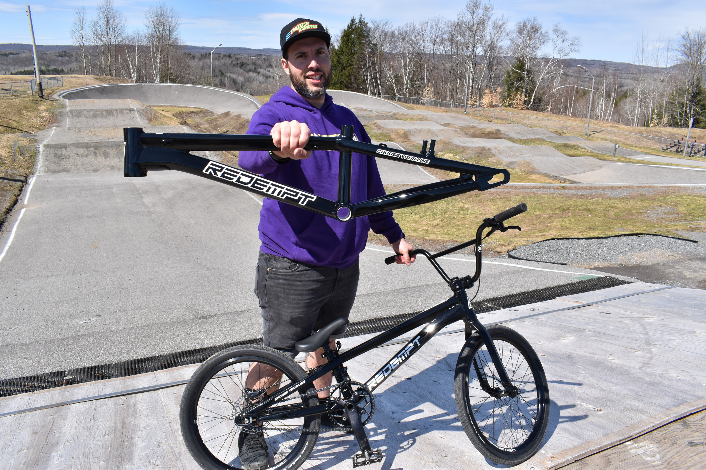 Denis Jr. Bédard s'attaque à la conception de BMX - L’Hebdo du St-Maurice