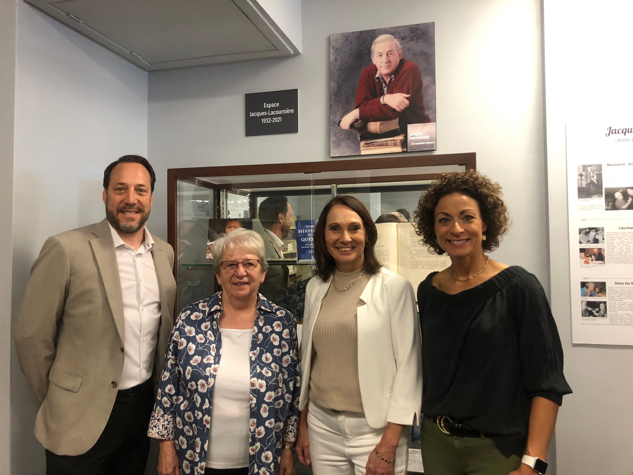 Un espace nommé en l'honneur de Jacques Lacoursière - L’Hebdo du St-Maurice