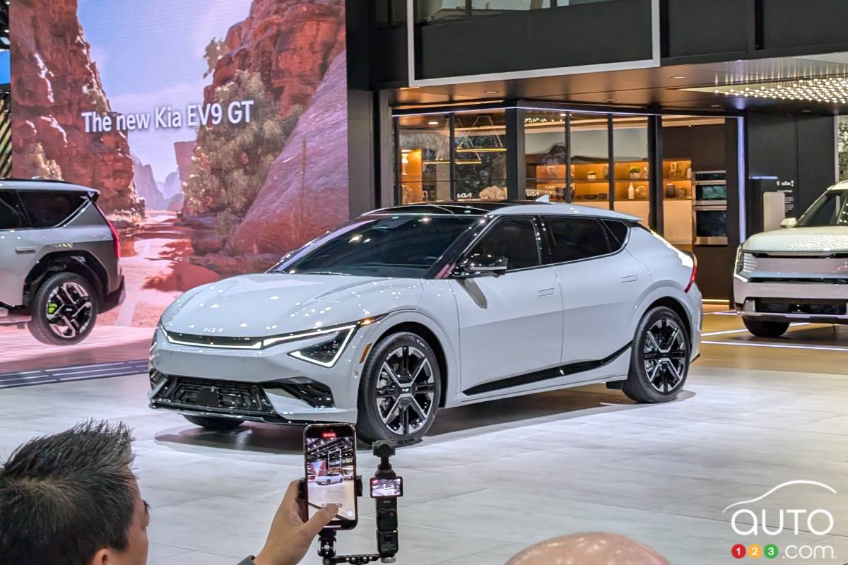 Los Angeles 2024 : une première révision majeure pour le Kia EV6 - L’Hebdo du St-Maurice