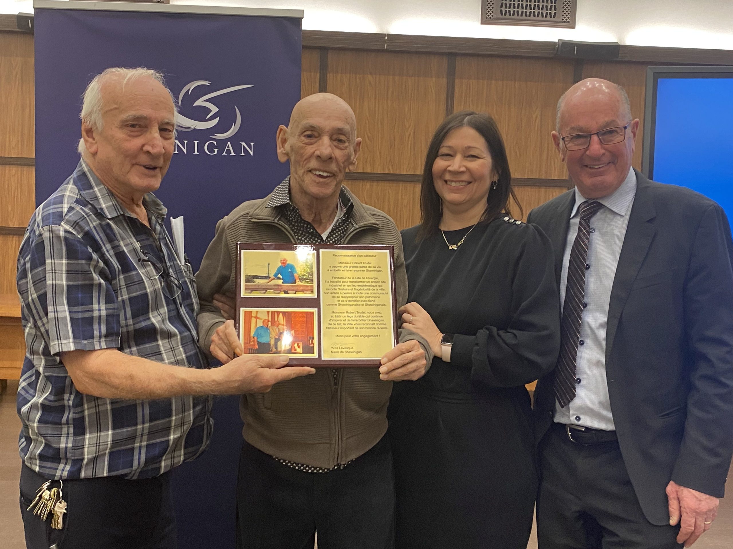 La Ville de Shawinigan rend hommage à Robert Trudel - L’Hebdo du St-Maurice